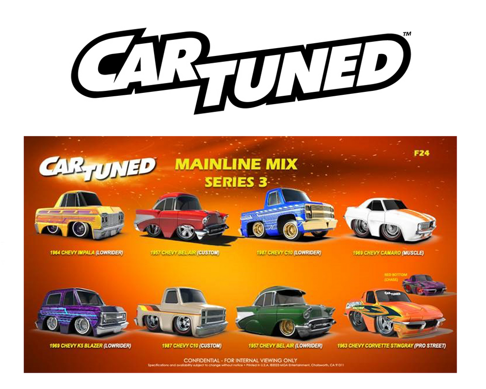 Car Tuned 1:64 Series 3 Mainline Assortment 2025 1 case 2 sets. – Torpedo Garage Diecast