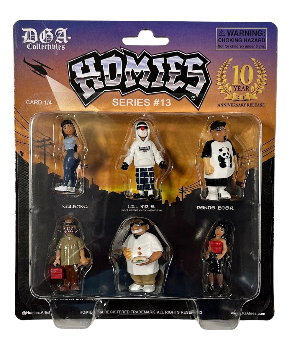 Homies Series 13 Card #1 – Torpedo Garage Diecast